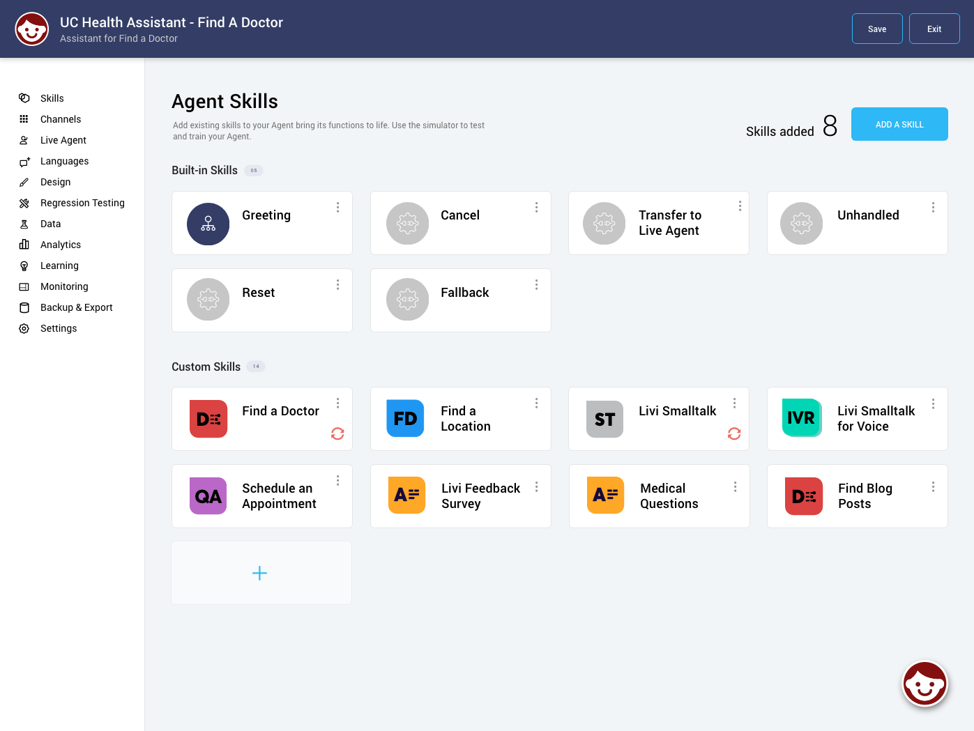 Prebuilt skills for enterprises to deploy quickly
