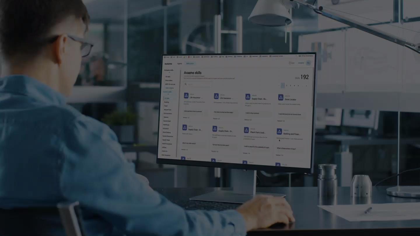 Experience Avaamo's AI platform for Enterprises. Request a demo today.